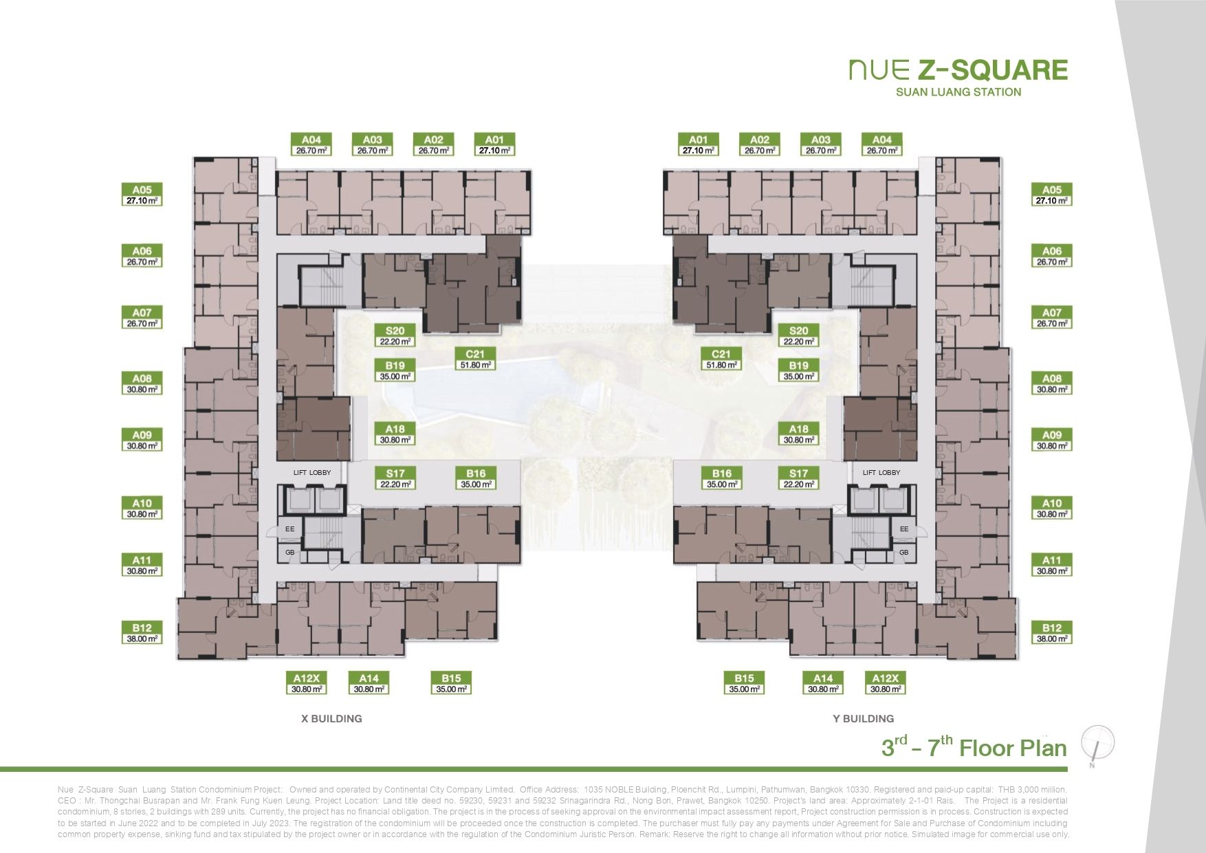 Nue Z - Square Suan Luang Station - Condo in Bangkok | FazWaz