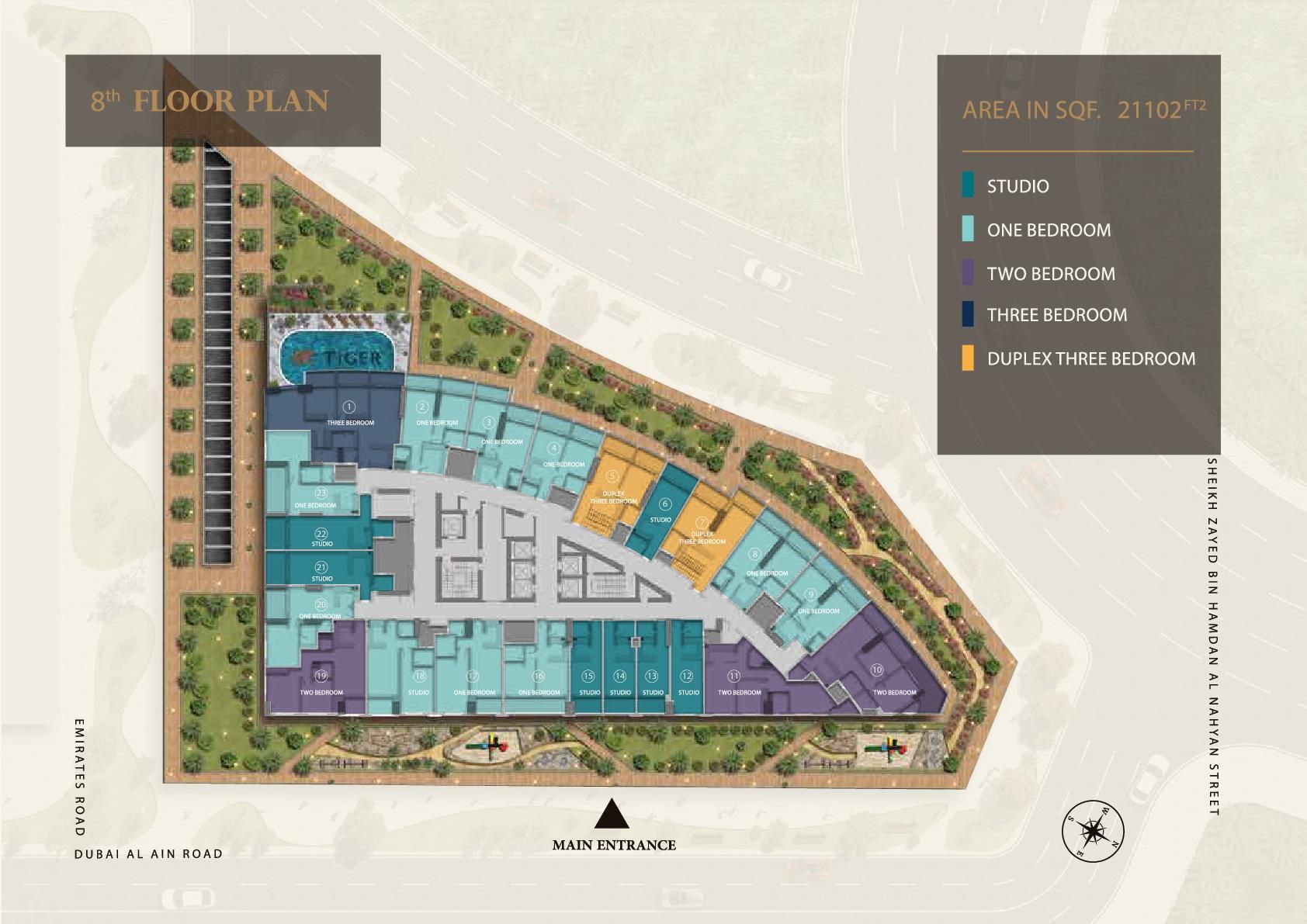 V Tower - in Dubai | FazWaz.ae