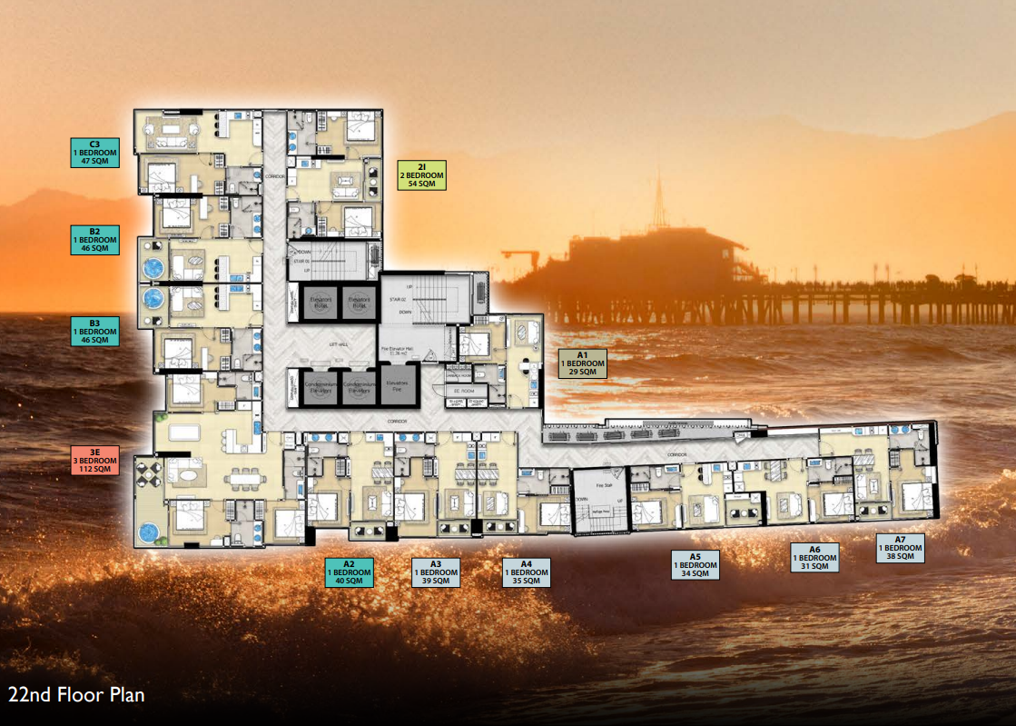 The Riviera Malibu - Condo in Pattaya | FazWaz