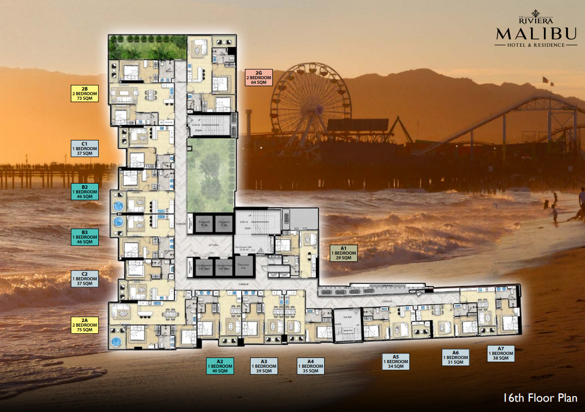 The Riviera Malibu - Condo in Pattaya | FazWaz