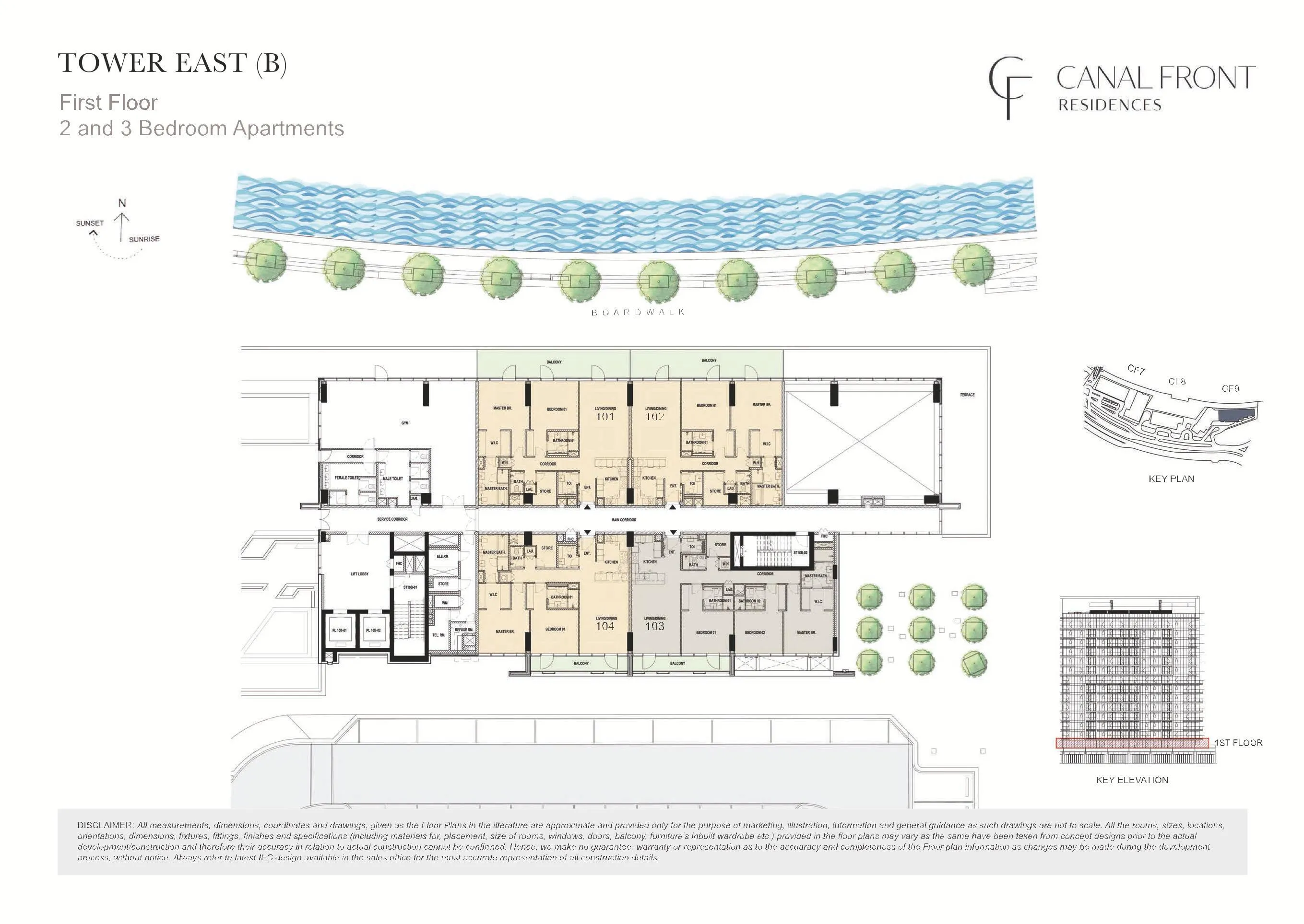 Canal Front Residences - dar wasl - Meydan