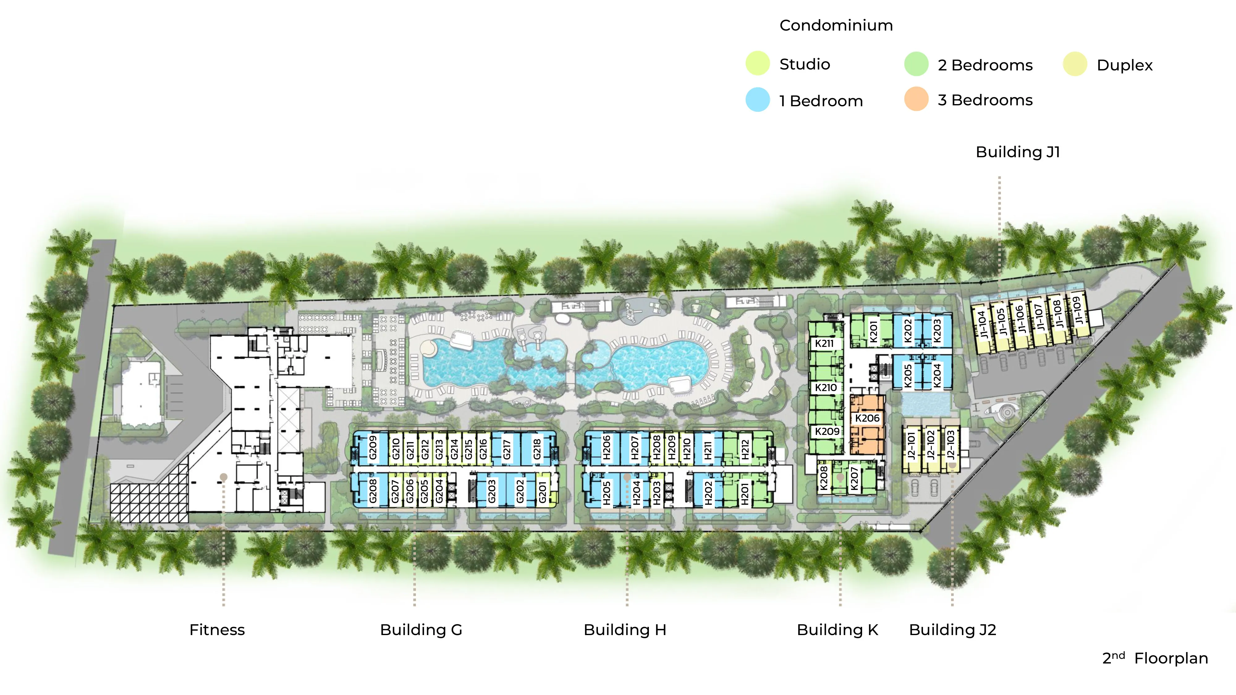 Layan Green Park Phase 2 - Condo in Phuket | FazWaz