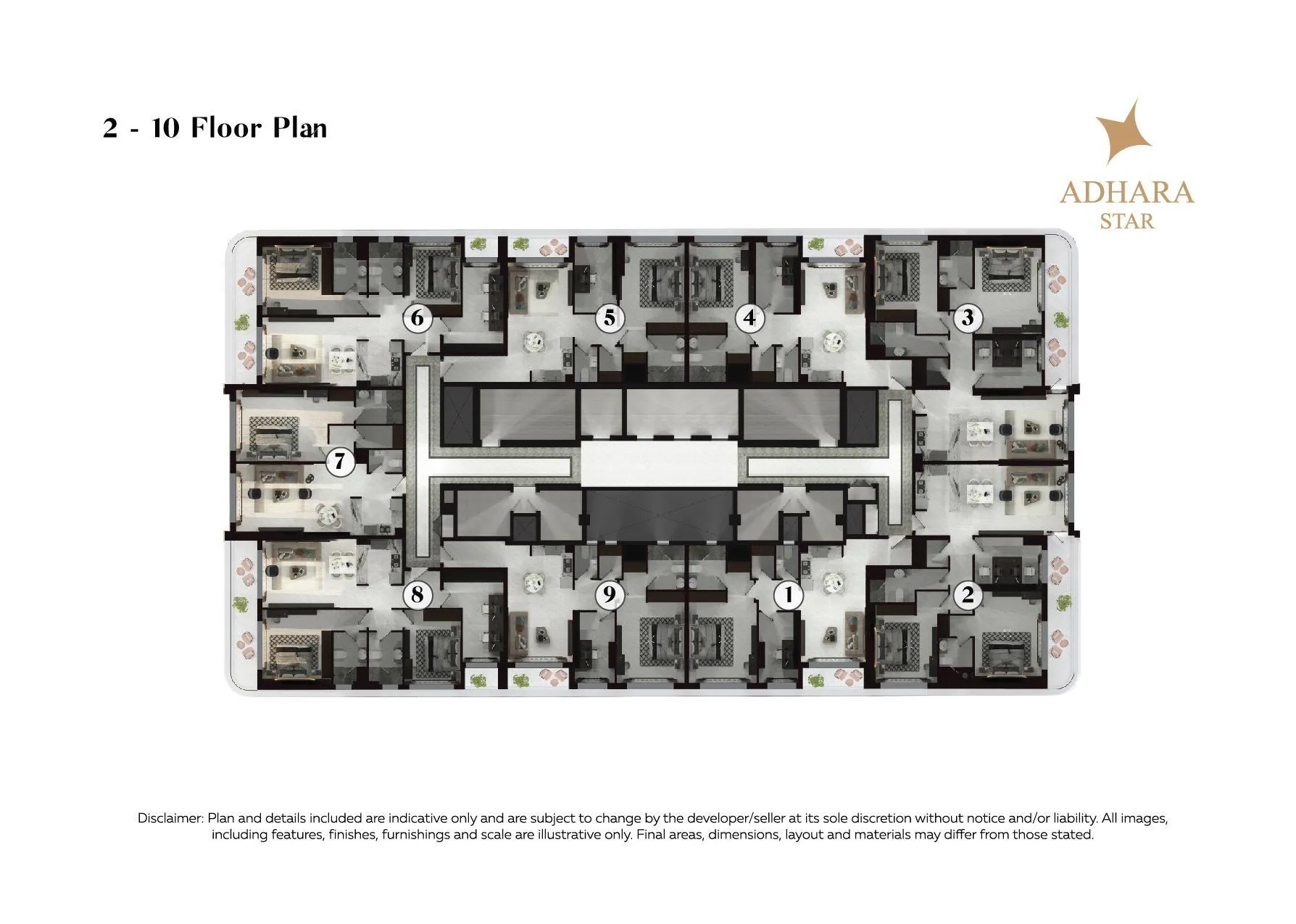 Adhara Star - Central Towers - Acube Real Estate