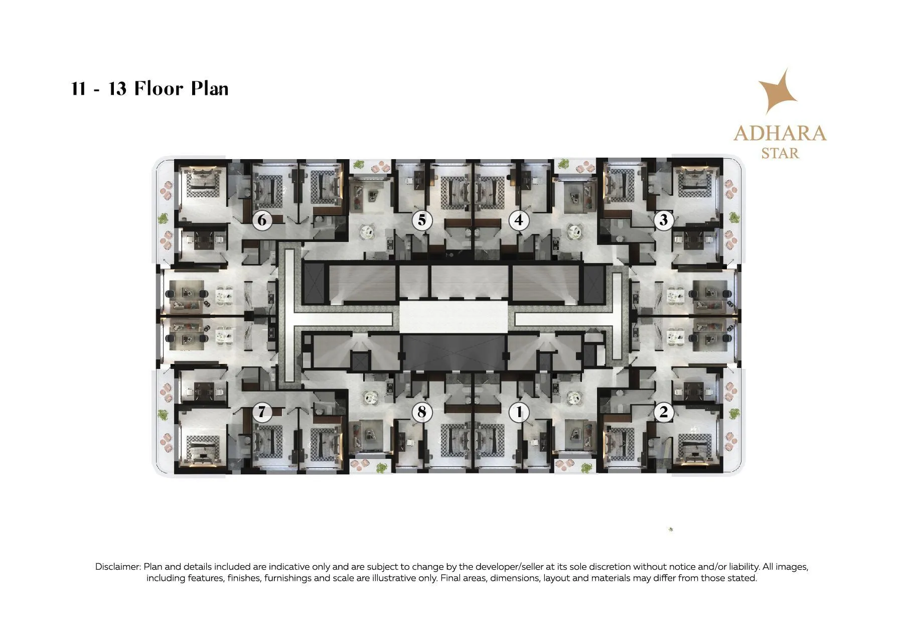 Adhara Star - Wohnanlage in Dubai | FazWaz.de