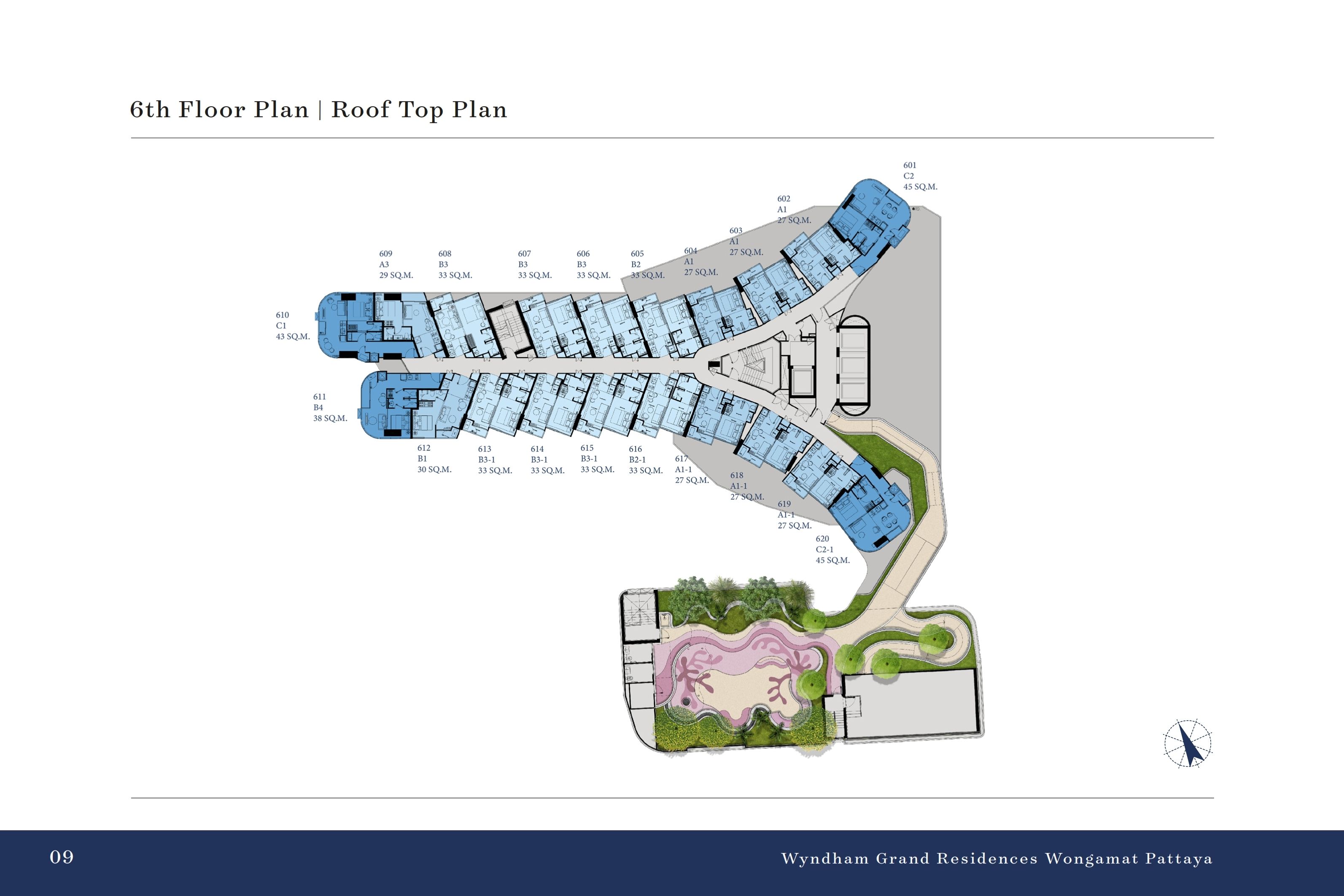 Wyndham Grand Residences Wongamat Pattaya, Pattaya - 42 condos for sale and rent | KaiBaanThai