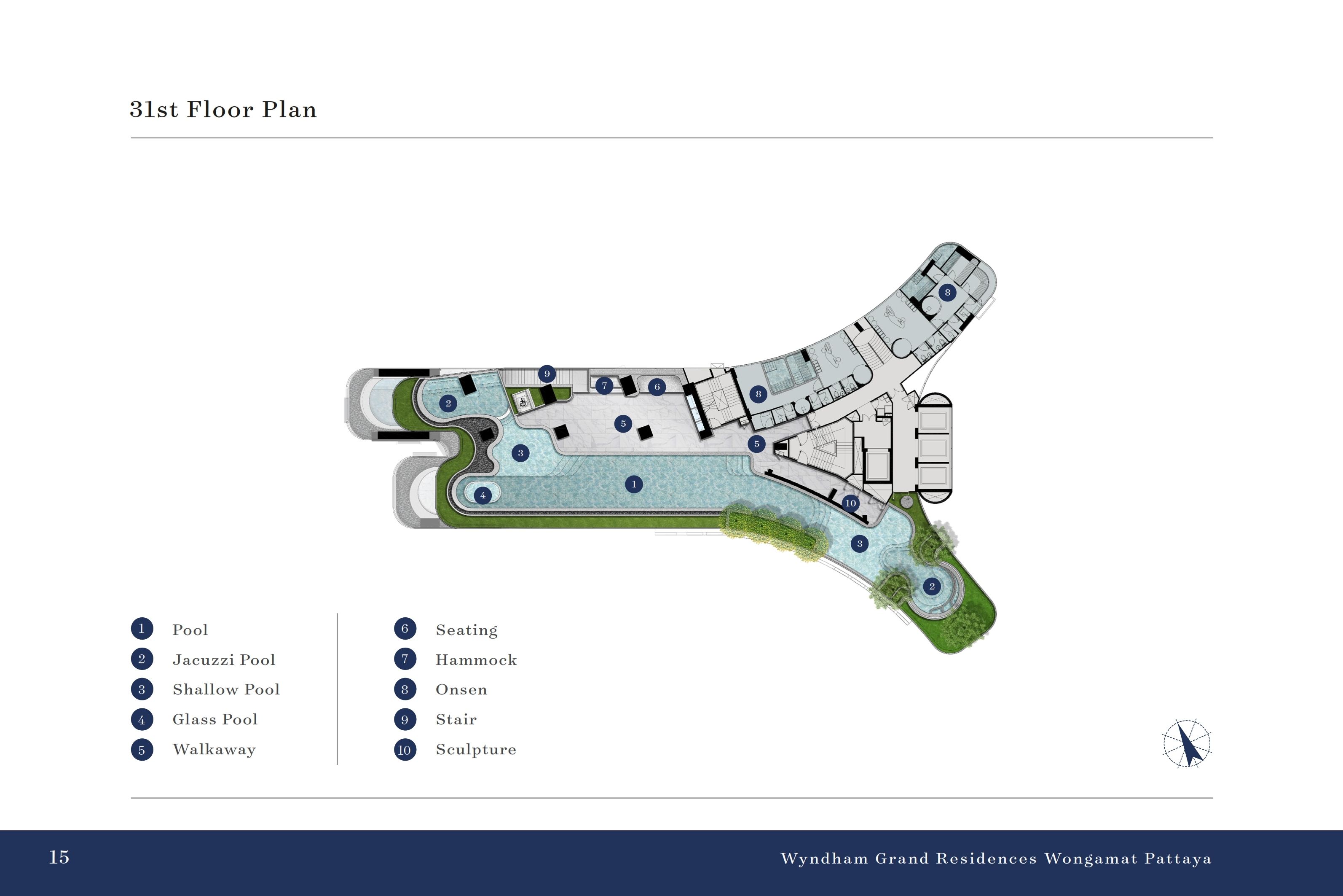 Wyndham Grand Residences Wongamat Pattaya - Condo in Pattaya | FazWaz