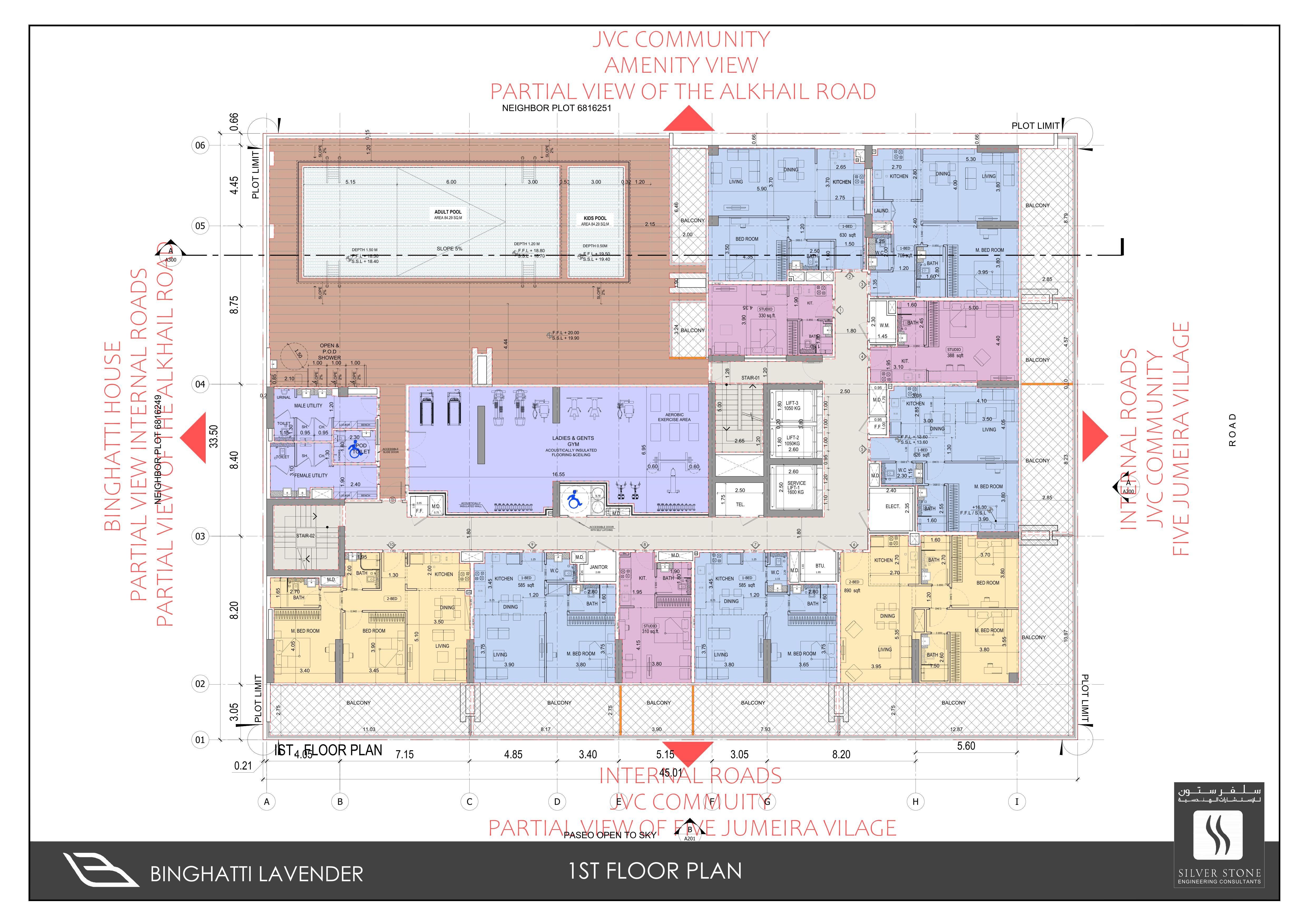Binghatti Lavender - Condo in Dubai | FazWaz.ae