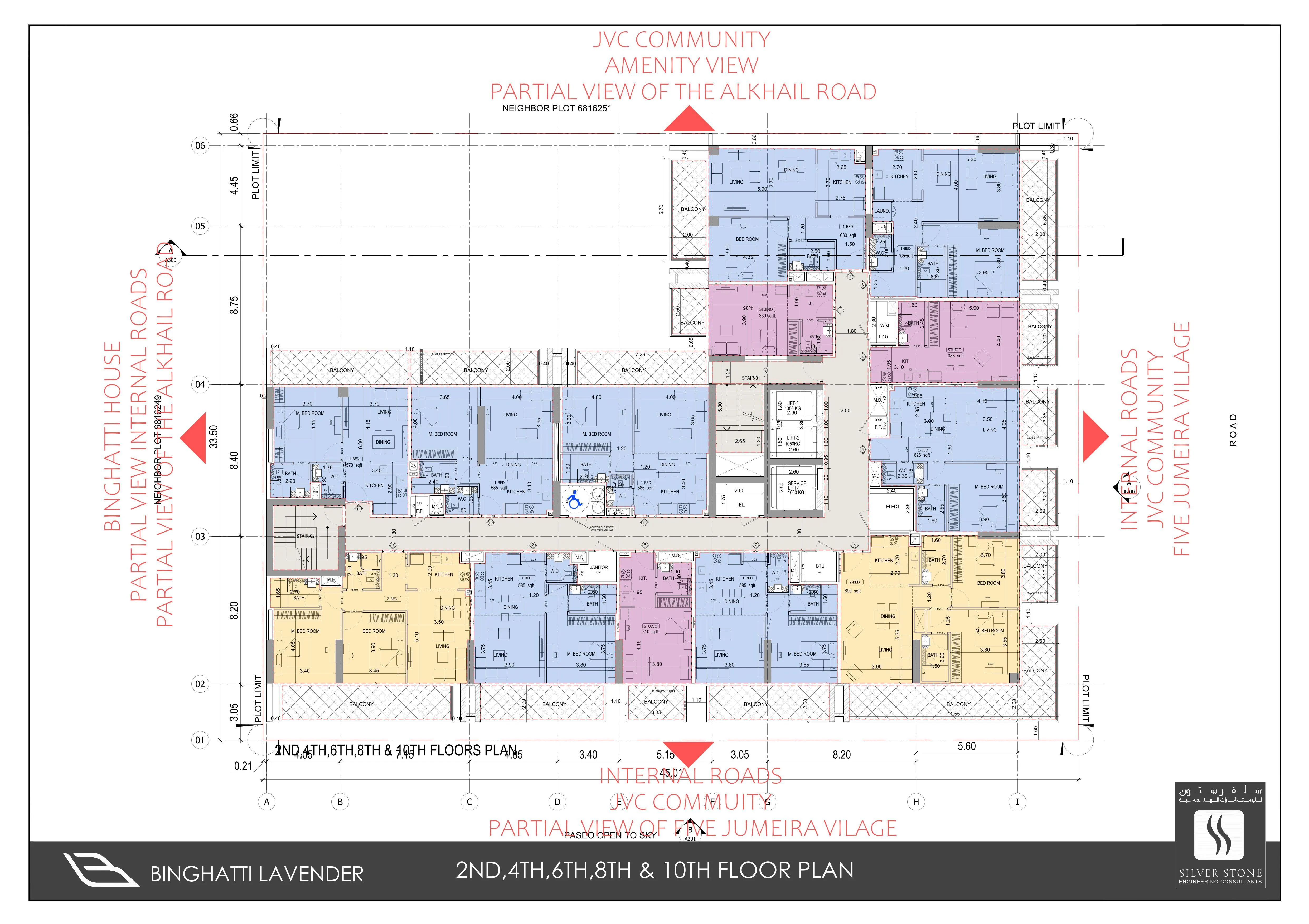 Binghatti Lavender - Wohnanlage in Dubai | FazWaz.de