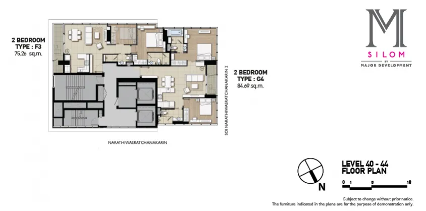M Silom - Condo in Bangkok | FazWaz