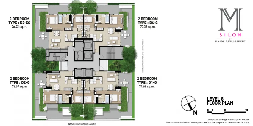 M Silom - Condo in Bangkok | FazWaz