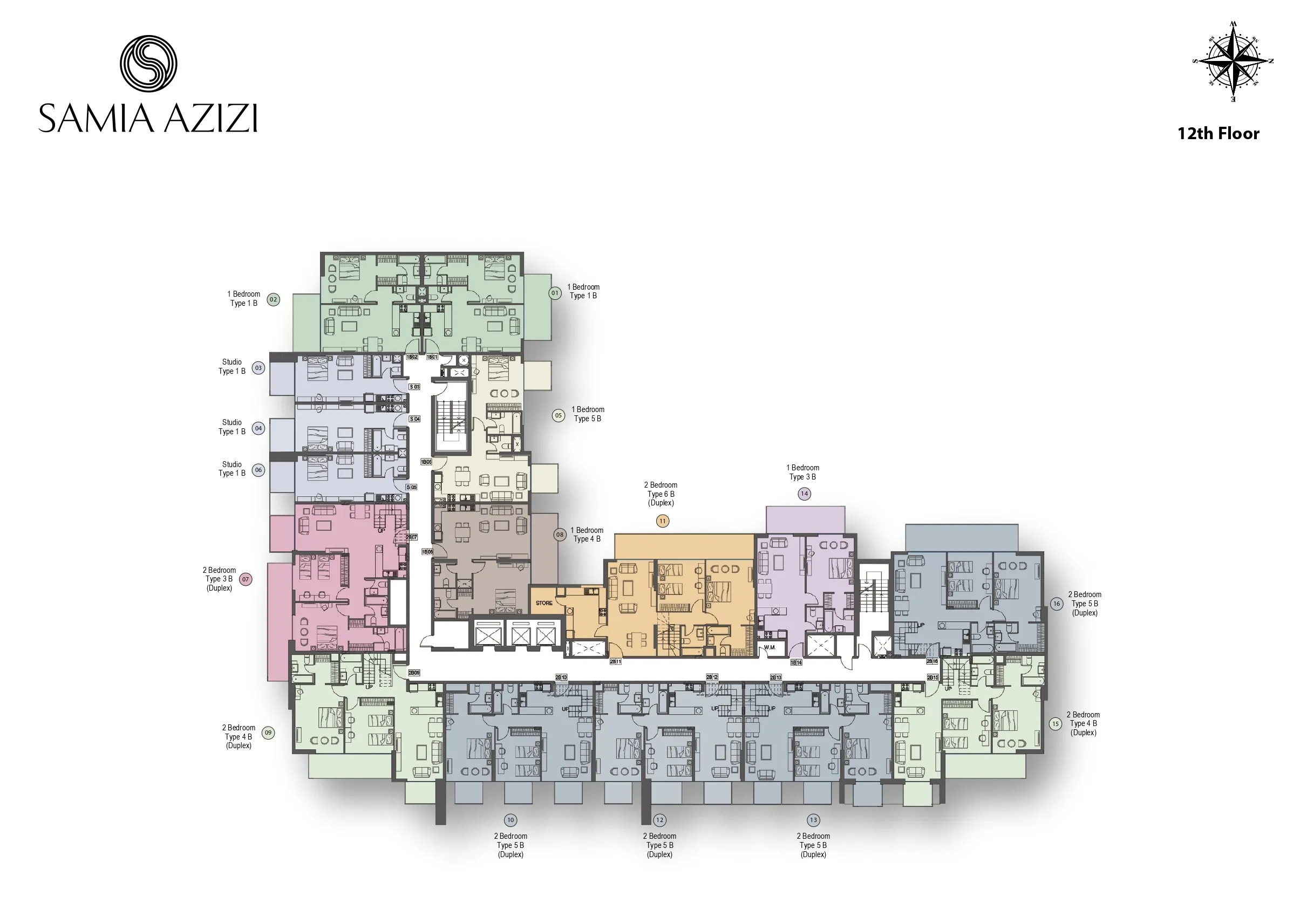 Samia Azizi - Al Furjan - Azizi Developments