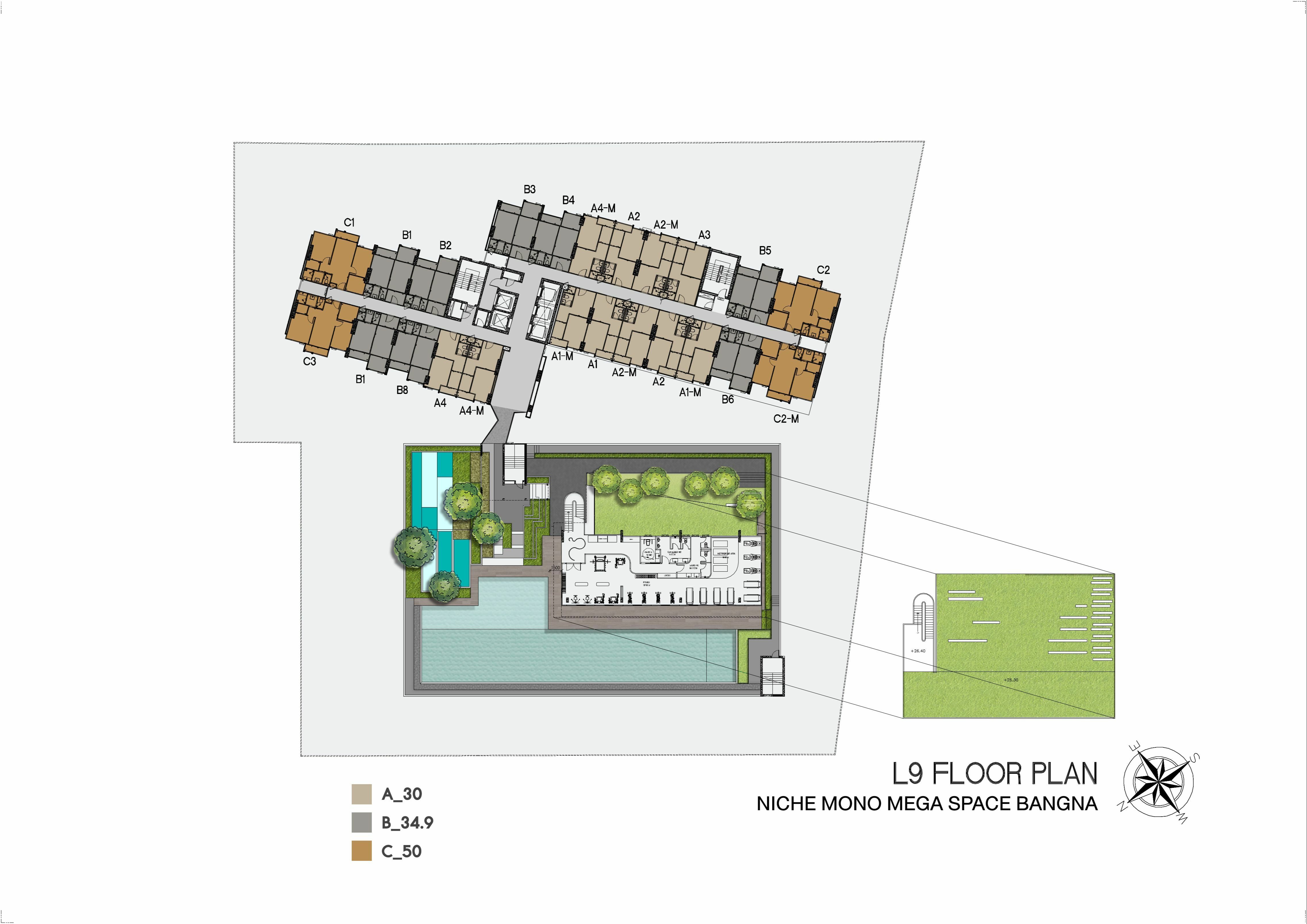 Niche Mono Mega Space Bangna Samut Prakan 102 Condos For Sale And Rent Kaibaanthai