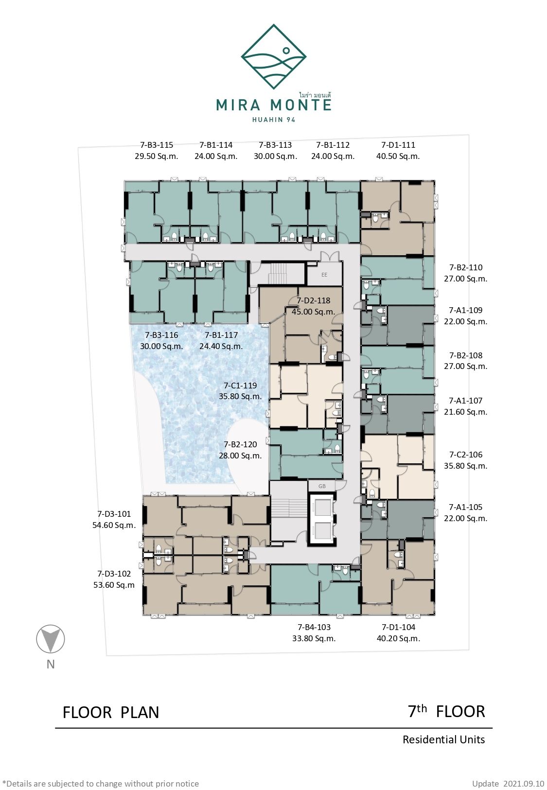 Mira Monte’ Hua Hin 94 - Condo in Hua Hin | FazWaz
